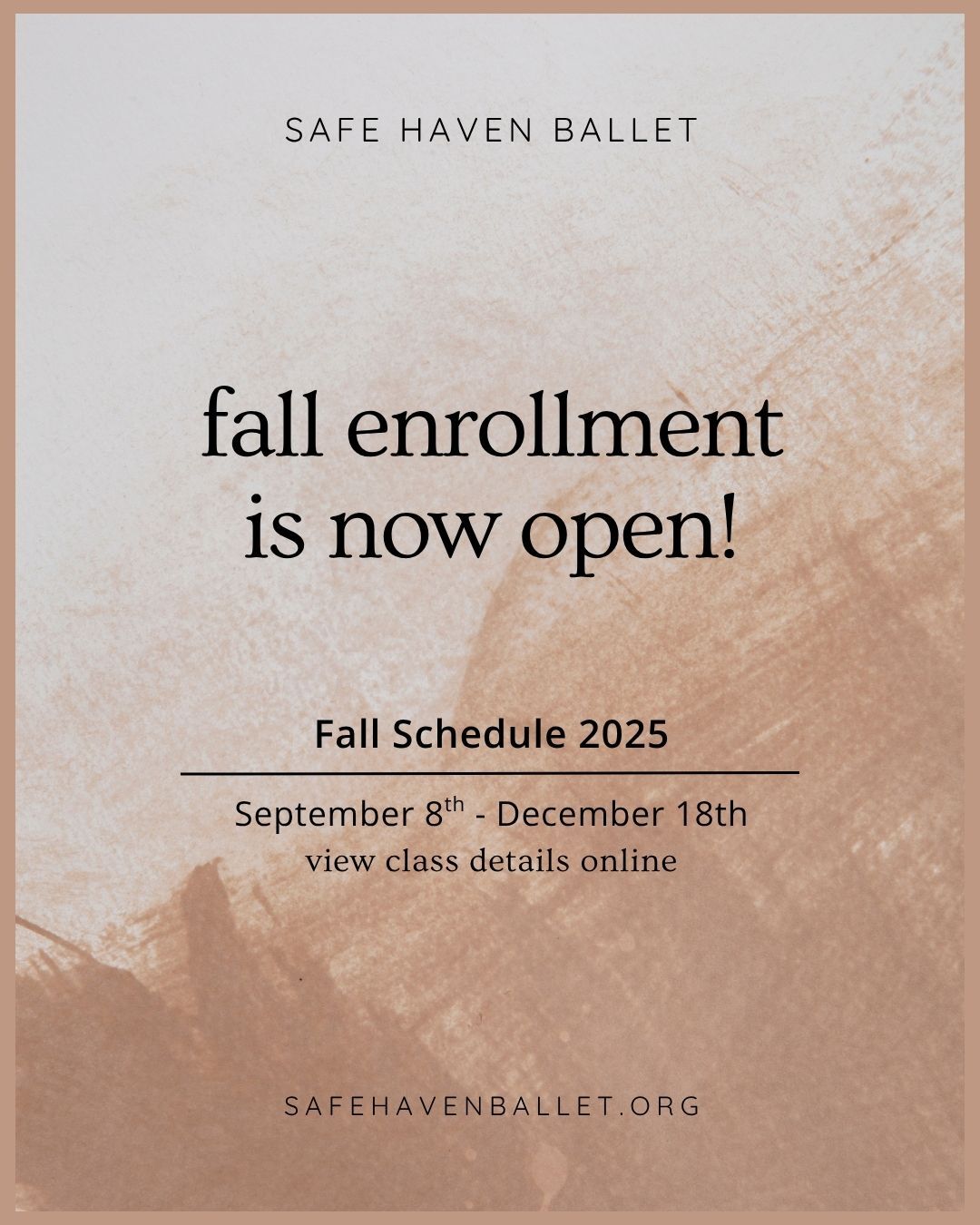 Homepage | Safe Haven Ballet